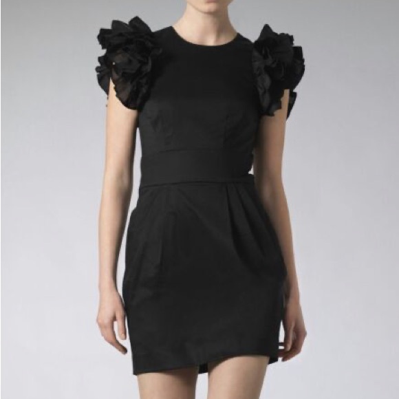 French Connection | Dresses | French Connection Wendy Ruffle Flutter ...